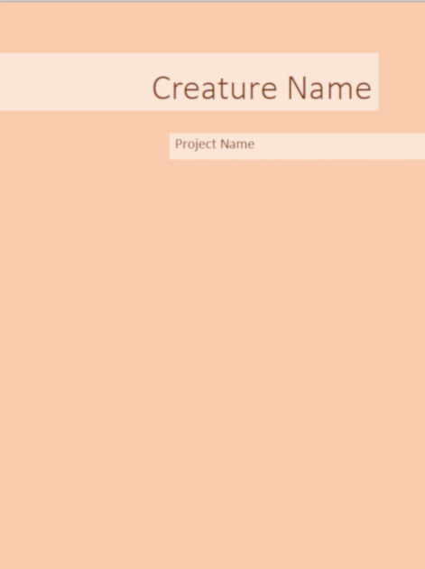 Creature Outline Templates – Aetherloft