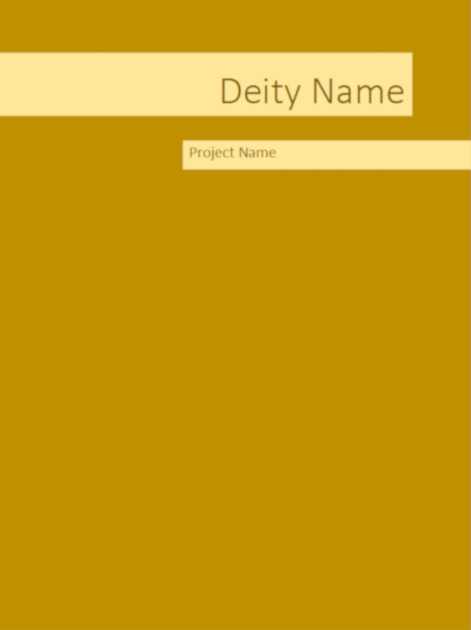 Deity Outline Templates – Aetherloft